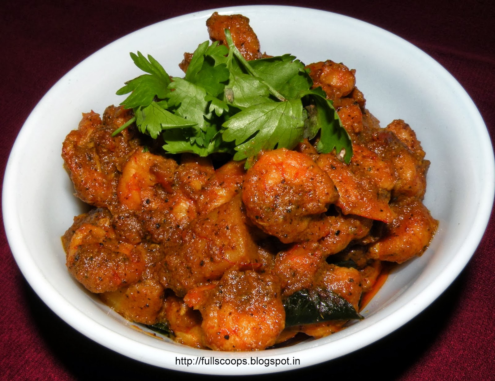 Prawn Masala Recipe ~ Full Scoops - A food blog with easy,simple ...