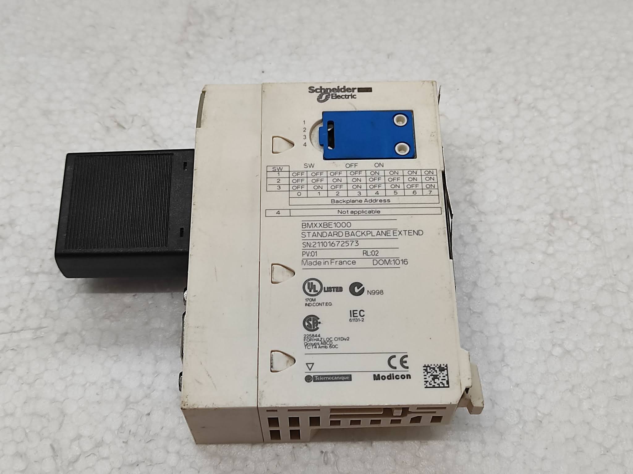 SCHNEIDER ELECTRIC BMXXBE1000 BACKPLANE EXPANDER M340