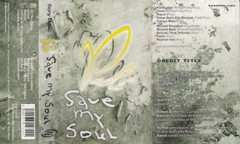 Album: Save My Soul - PadI - Lirikaz 09