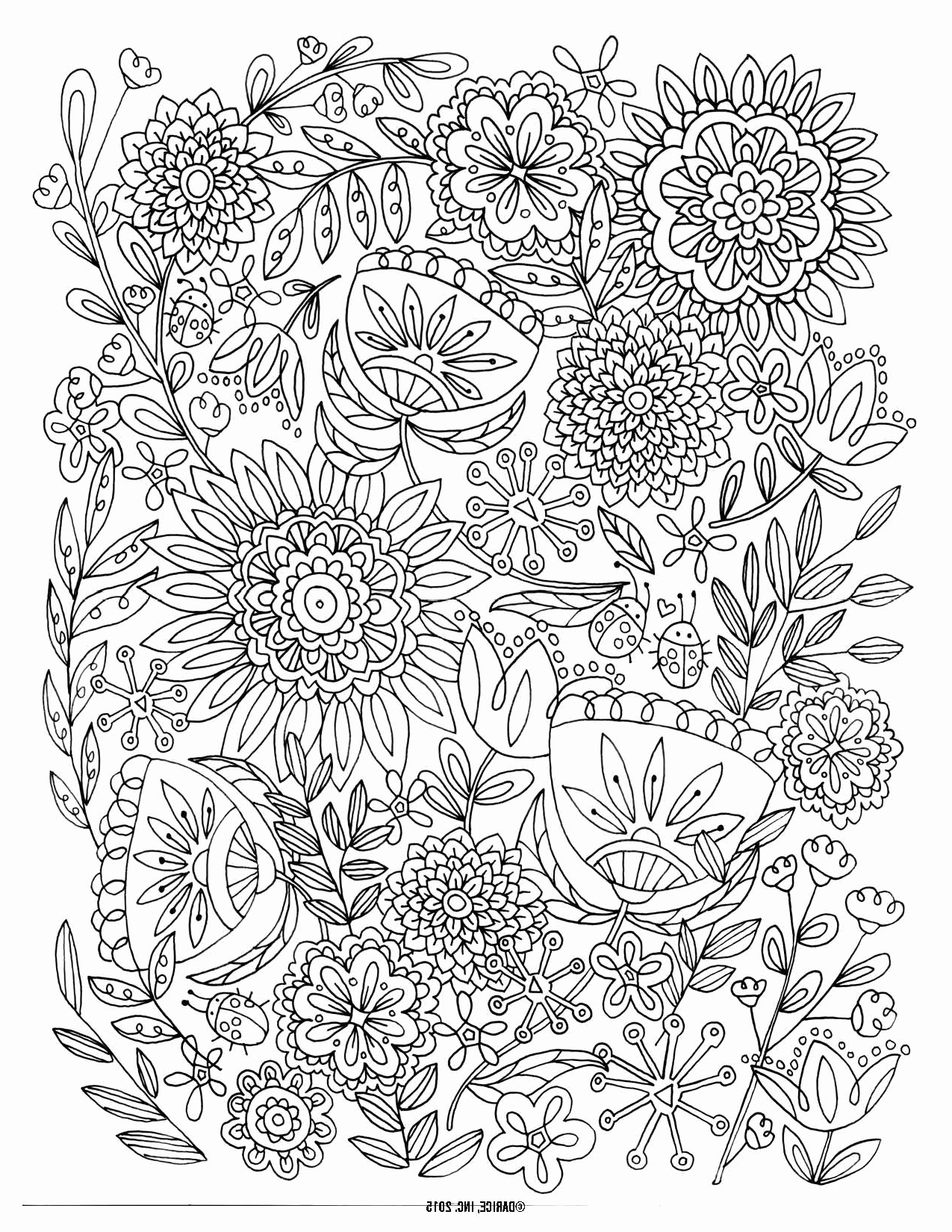 Printable Complex Coloring Pages - Coloring Books