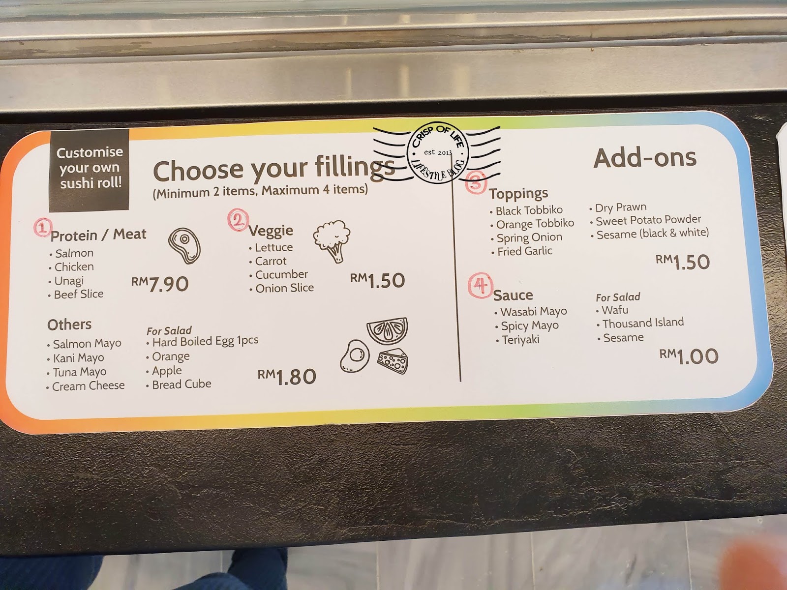 Japanese Style Healthy and Organic Food with Sushi Rolls Customization ...