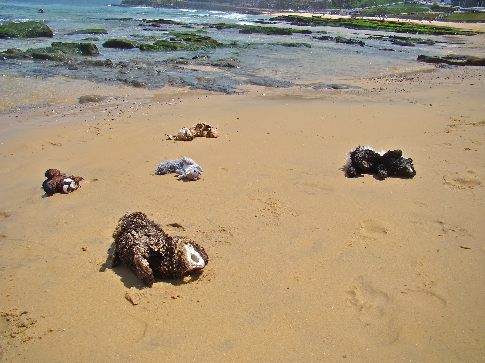 Christen Contario :: Australian Site Specific Sculpture: Washed Up