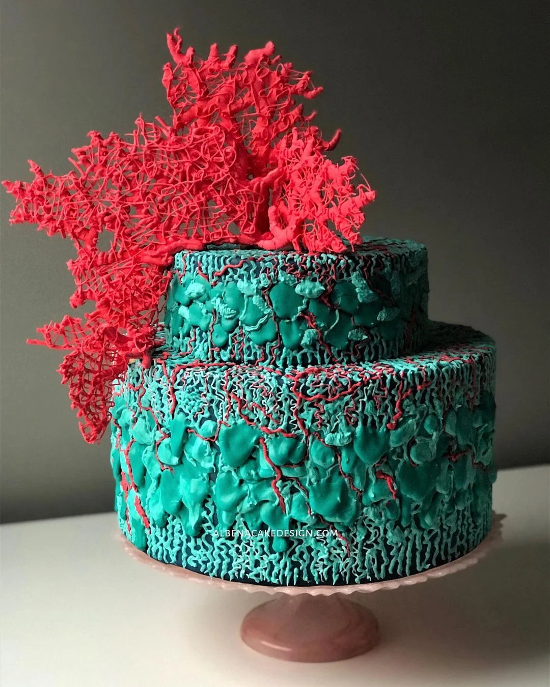 Artistic textured cake designs by Albena Petrova. | Melody Jacob