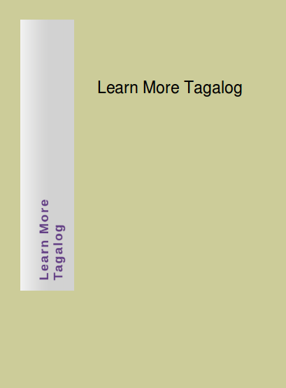 Filipino Tagalog Ebooks: Learn More About Tagalog Ebooks