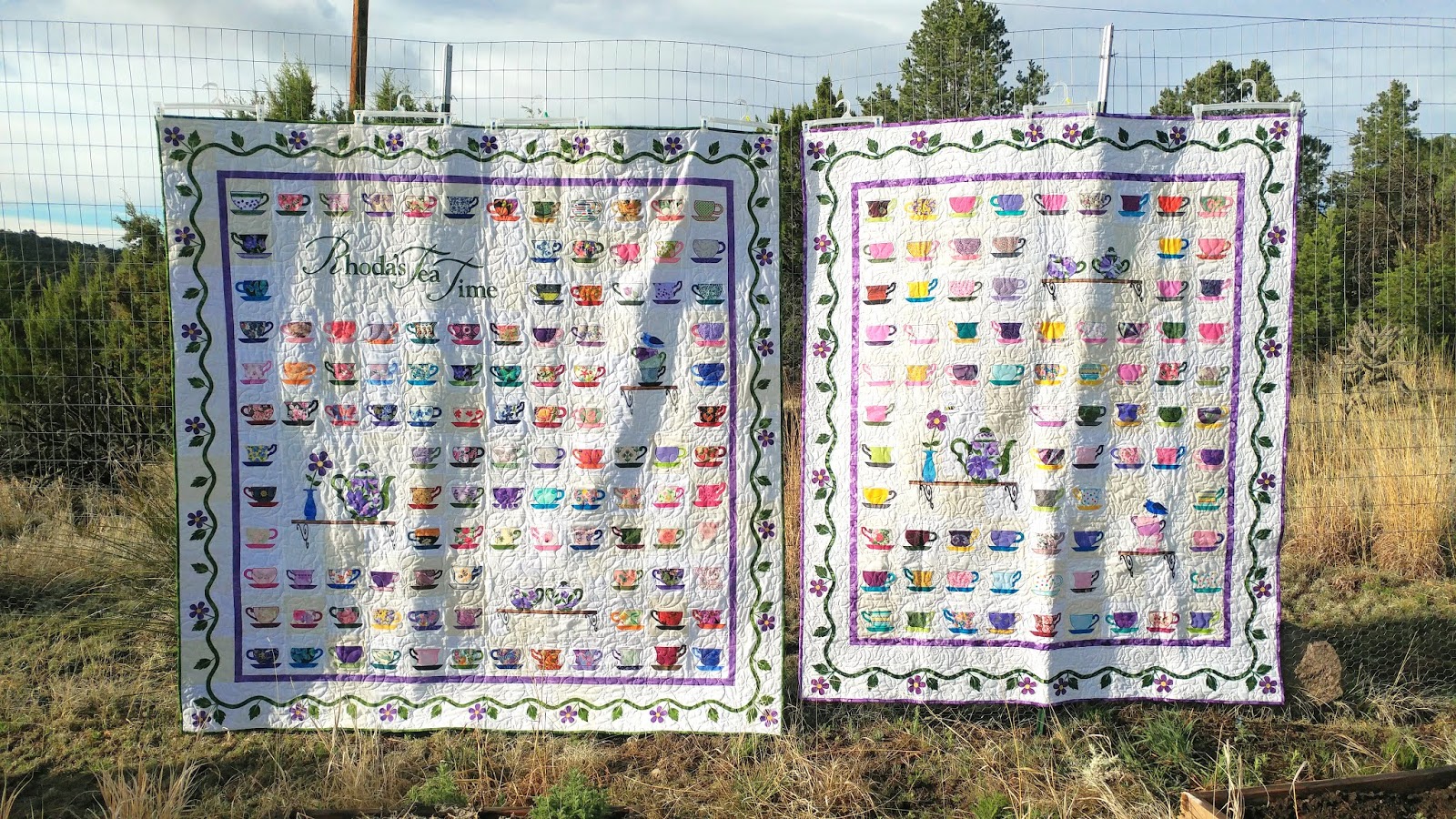 PJ's Crafty Creations: Rhoda's Tea Time Quilt Pattern