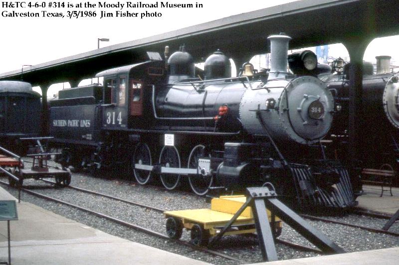 Eddie's Rail Fan Page: Preserved Southern Pacific Railroad 4-6-0 ten ...