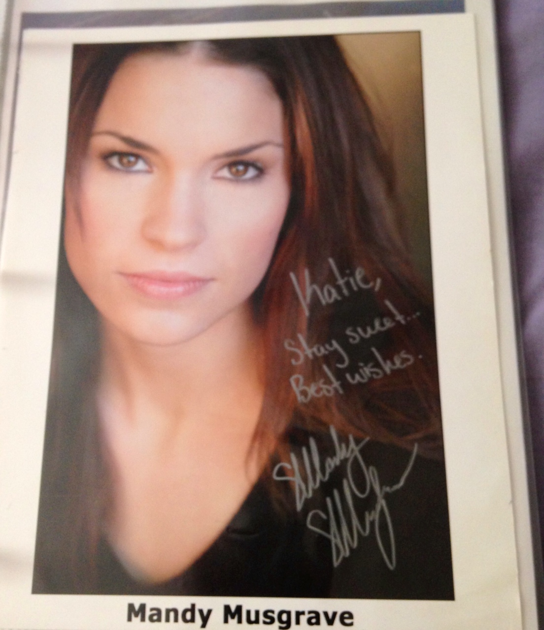 K's Autograph Blog: South of Nowhere Cast