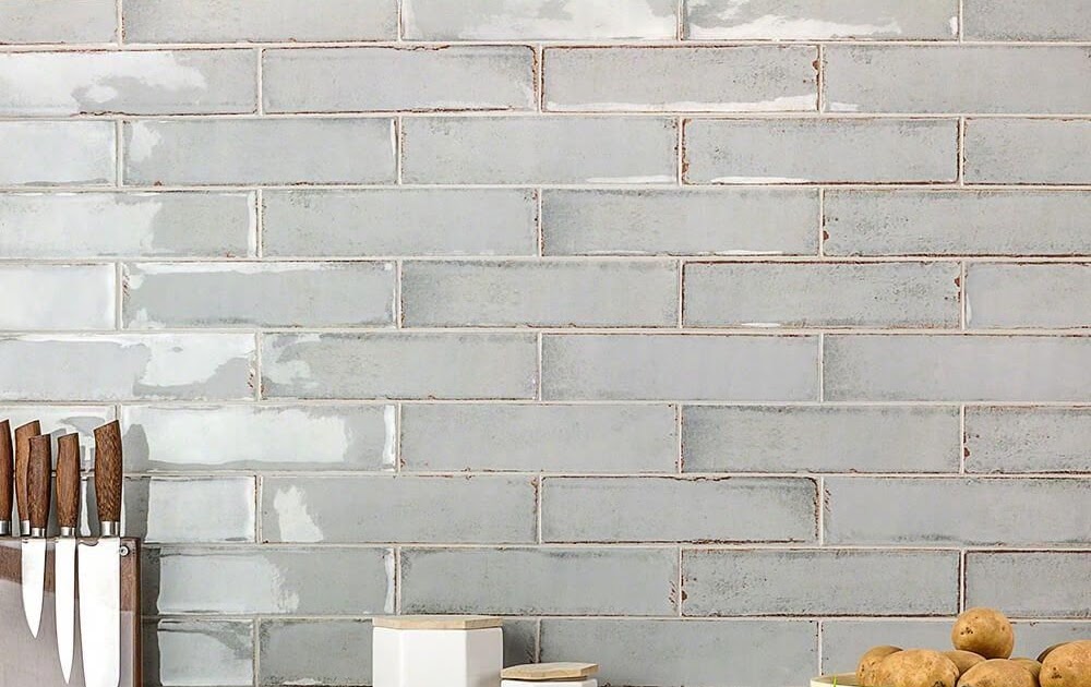 Subway Tile Castle Design - Wall Decoration