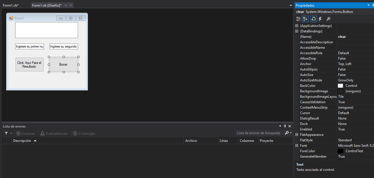 Conceptos basicos de VISUAL BASIC part #2