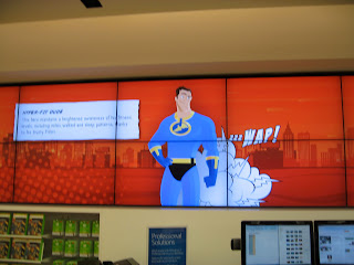 The Art of M. S. Corley: Microsoft Store Superheroes