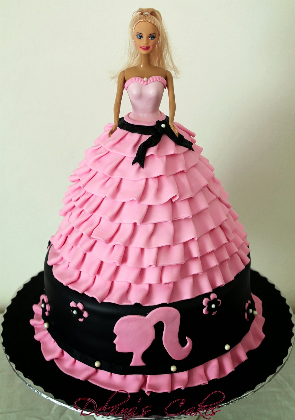 Delana s Cakes Barbie Doll Cake