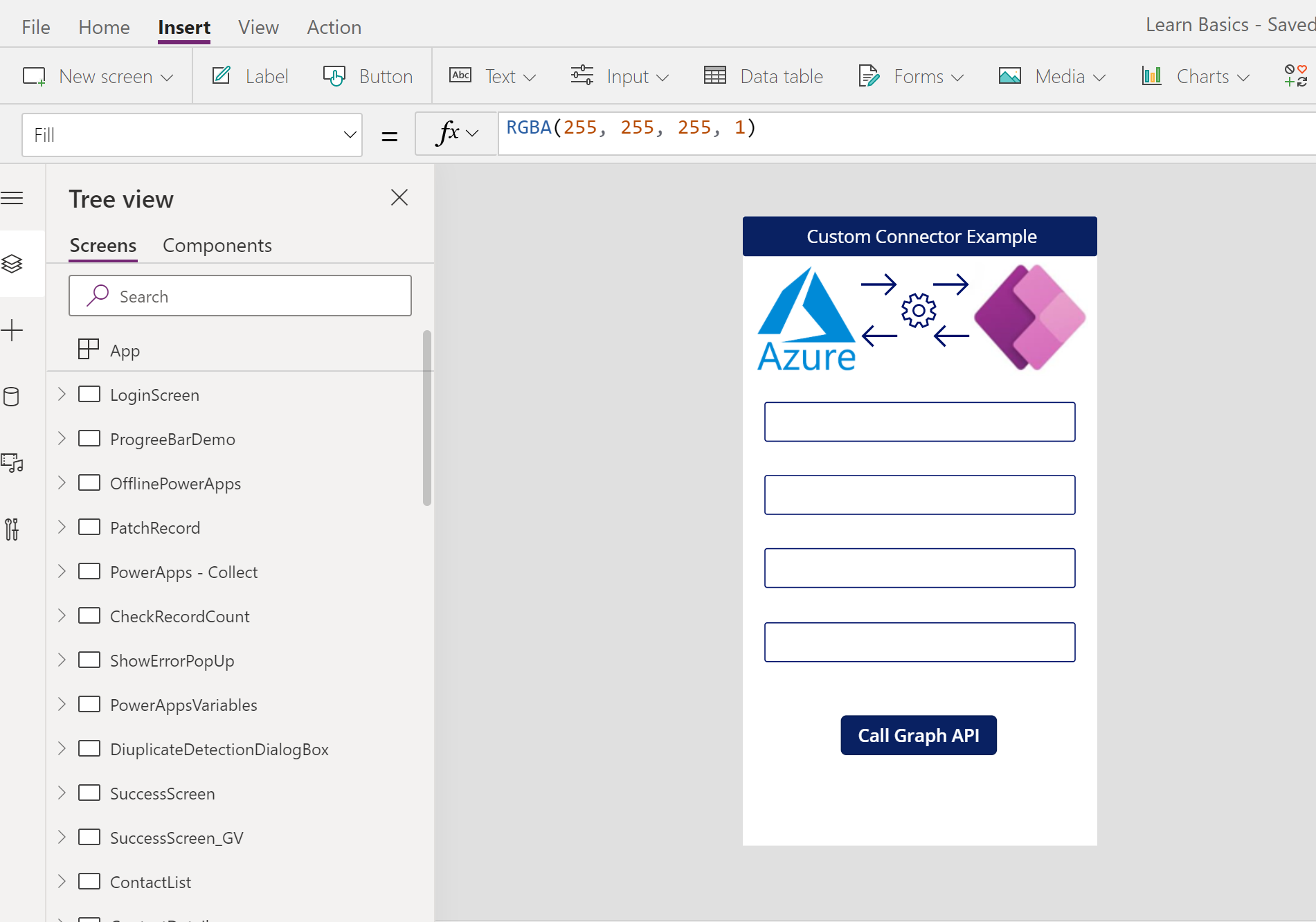 Arpit's Dynamics 365 Blog: PowerApps - Call Microsoft Graph API in ...