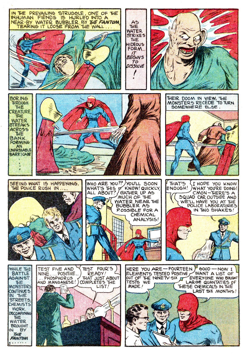 Pappy's Golden Age Comics Blogzine: Number 2403: The phantom Fantoman