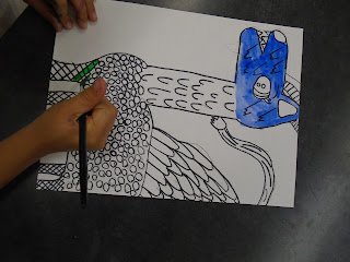 Zilker Elementary Art Class: 2nd Graders study TEXTURE