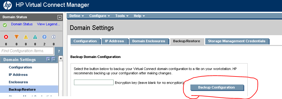 runbook: c7000/c3000 Enclosures - VIRTUAL CONNECT INTERCONNECT MODULES ...