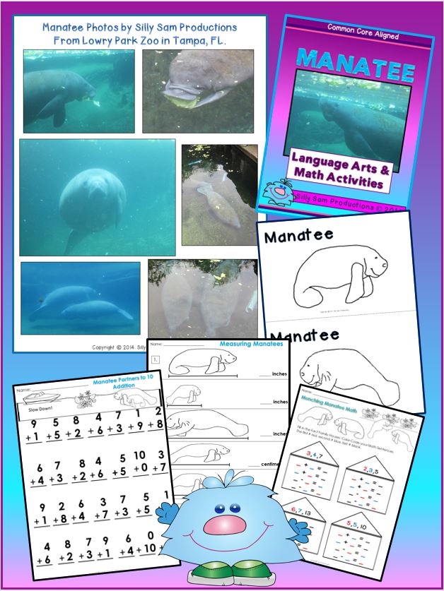 Laugh and Learn with Silly Sam: Manatees! A Wonderful Unit to Explore!