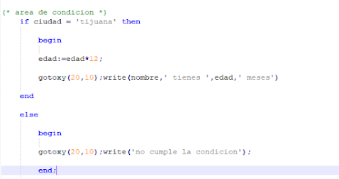 Tutorial de IF en PASCAL
