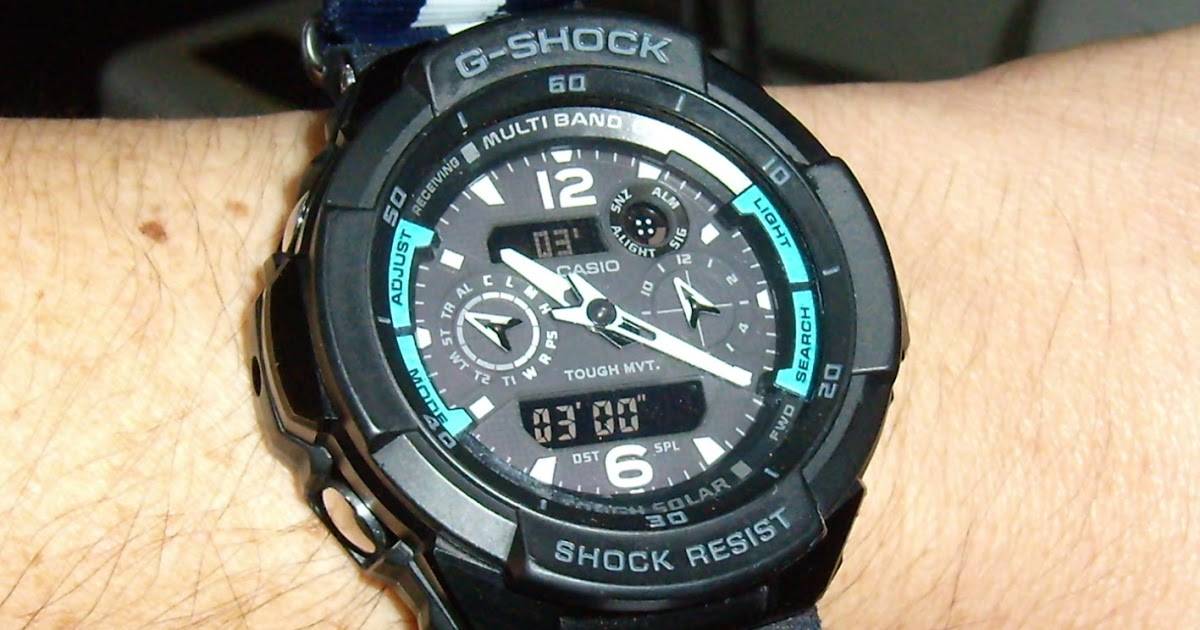 電波受信していなかった、CASIO G-SHOCK GW-3500