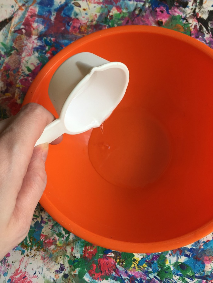 Mini Monets and Mommies: Kids' Solar System Slime Science and Art Activity