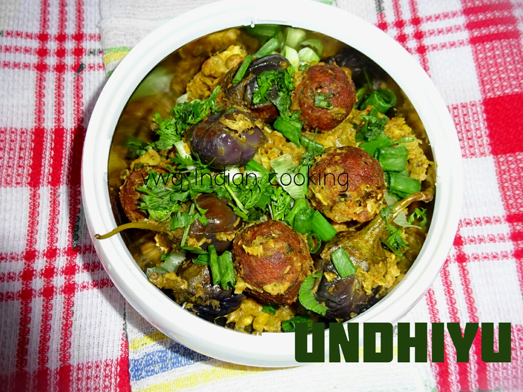 Veg Indian Cooking: Undhiyu