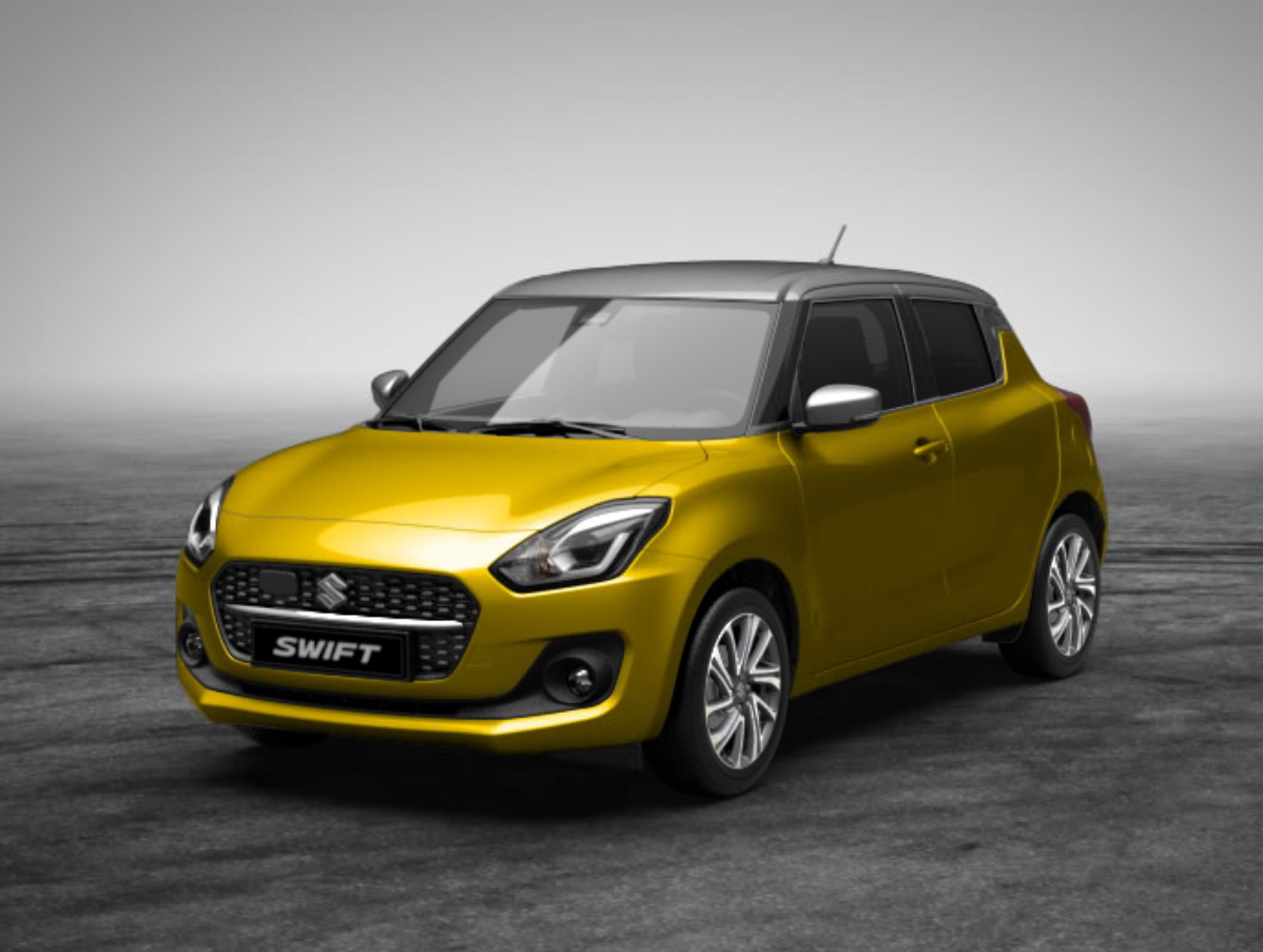 Suzuki Swift 5 Restylée (2020 à 2023) - Couleurs, code peinture