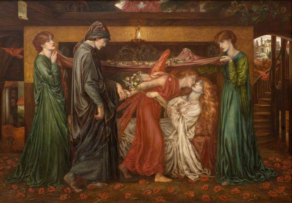 The Kissed Mouth: Tuesday 20th December - Rossetti Angels (Great and Small)