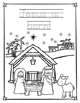Christmas Story Coloring Pages ~ Coloring Print