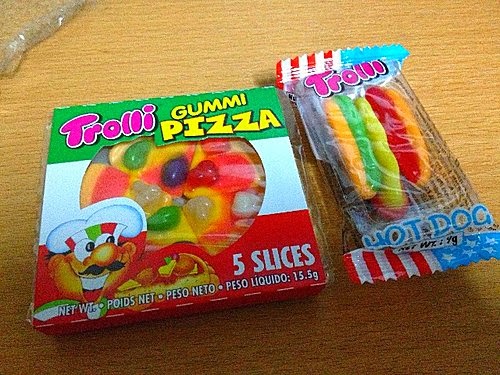 味之素: trolli gummi lunch~