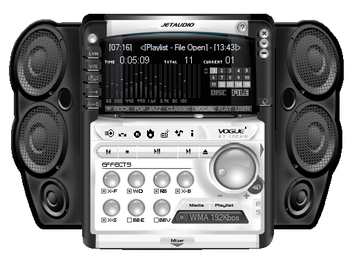 Download Jet Audio Player 8.1.3.2200 Free | Jet Audio Player Free ...
