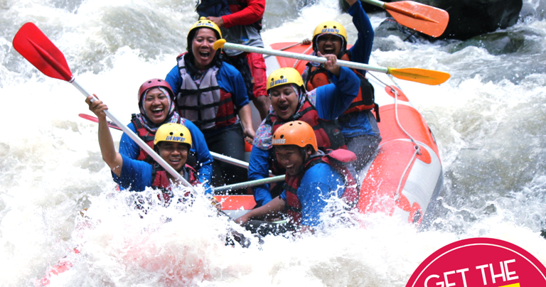 Outbound Rafting Adventure Training77