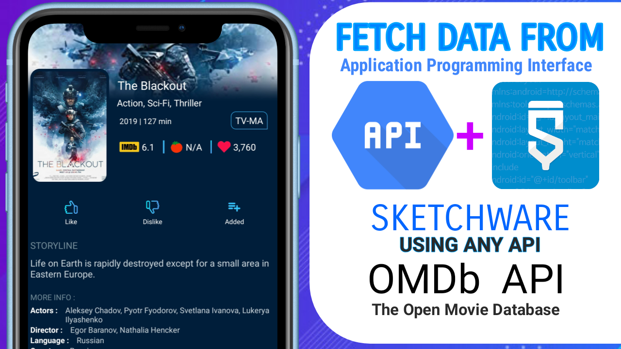 Fetch Data From Any Api To Sketchware App
