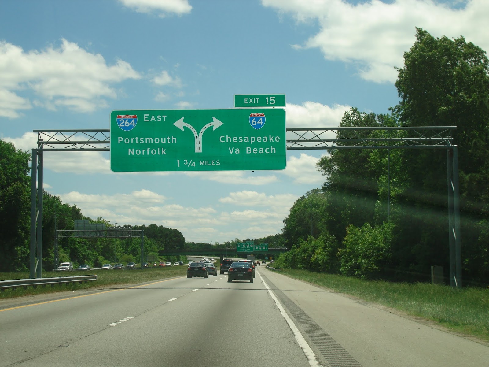 Luke's Signs: Interstate 664 & Rt. 13/Rt. 58/Rt. 460 - Chesapeake, VA ...