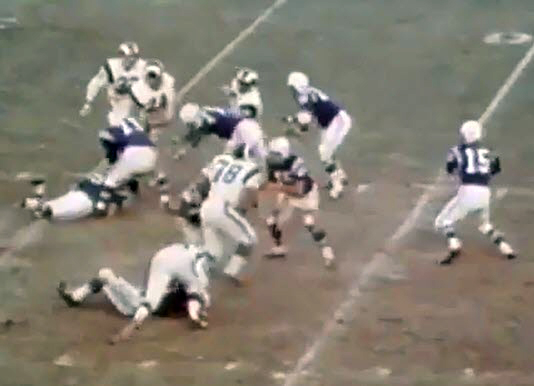 Pro Football Journal: Rams vs. Colts—October 27th, 1968