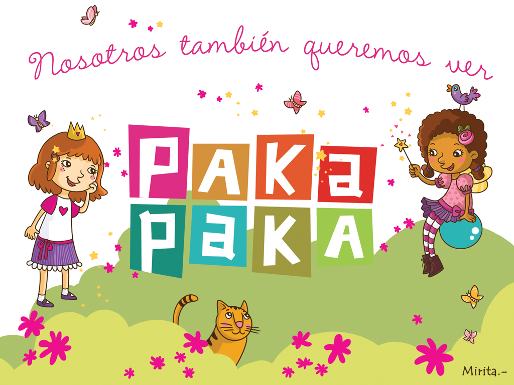 Los ilustradores también quieren Paka Paka: Mirita quiere ver PakaPaka