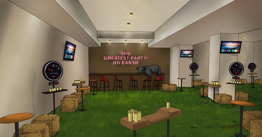 Party Room Concept Art | Veetra Storyboard