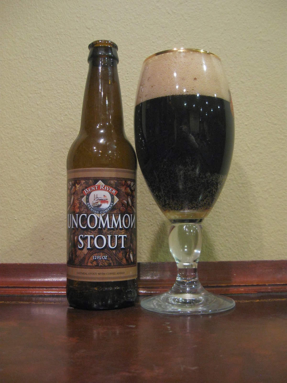 Doing Beer Justice: Bent River Uncommon Stout