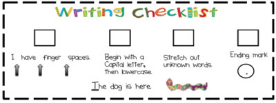 Miss Nguyen's Class: Writing Checklist Bookmark