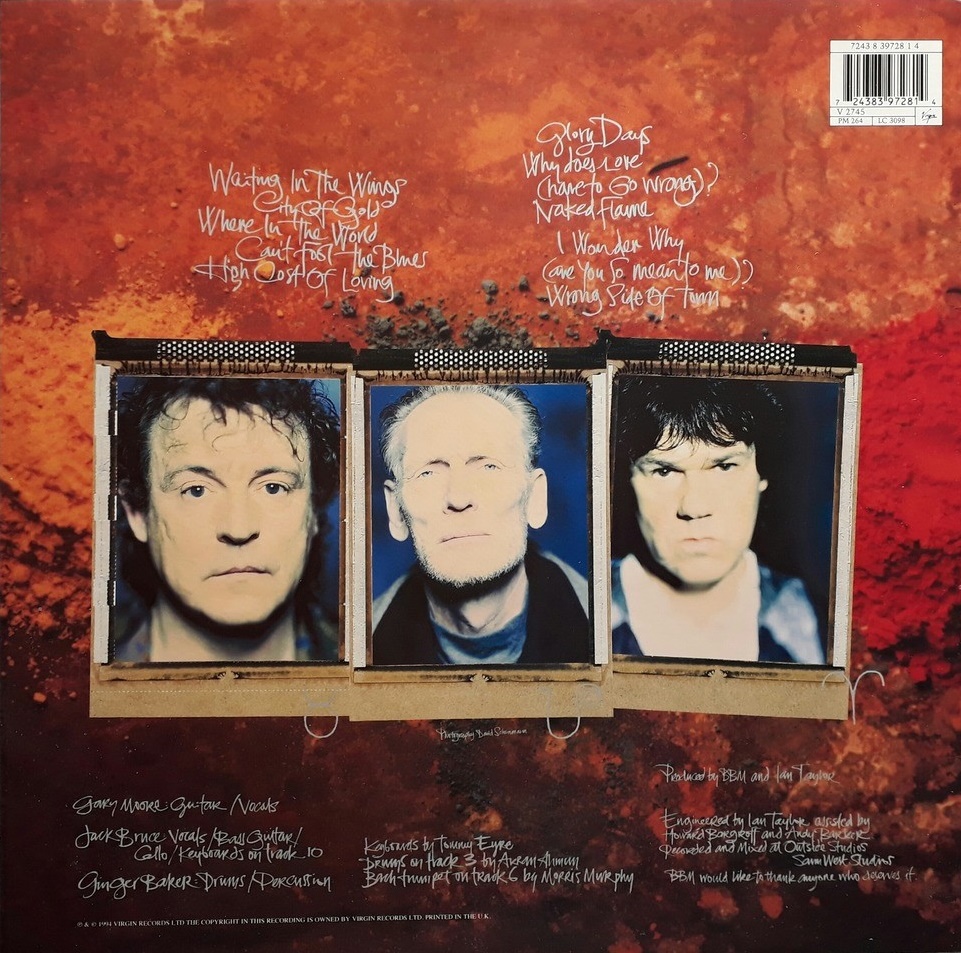 Classic Rock Covers Database: Gary Moore - BBM (1994)