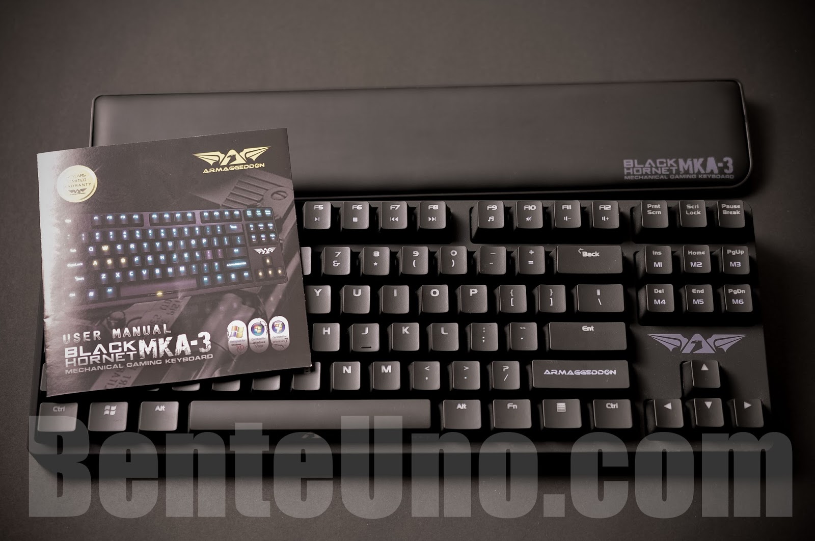 Armaggeddon Black Hornet MKA-3: Mechanical Keyboard for doomsday ...