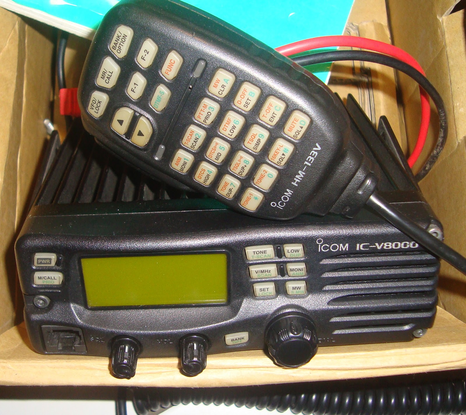 RADIO SELLER: Icom V-8000 Military Specs 2m Transceiver 75 Watt (Sold )