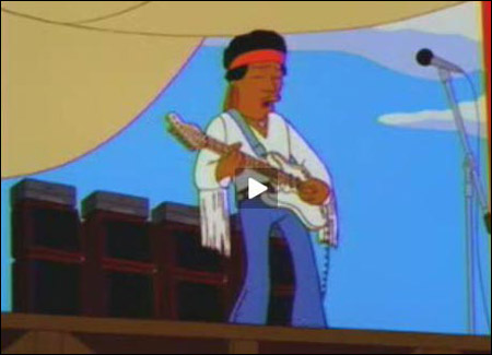 Base Guitar : Bandas de Rock que já Apareceu nos Simpsons