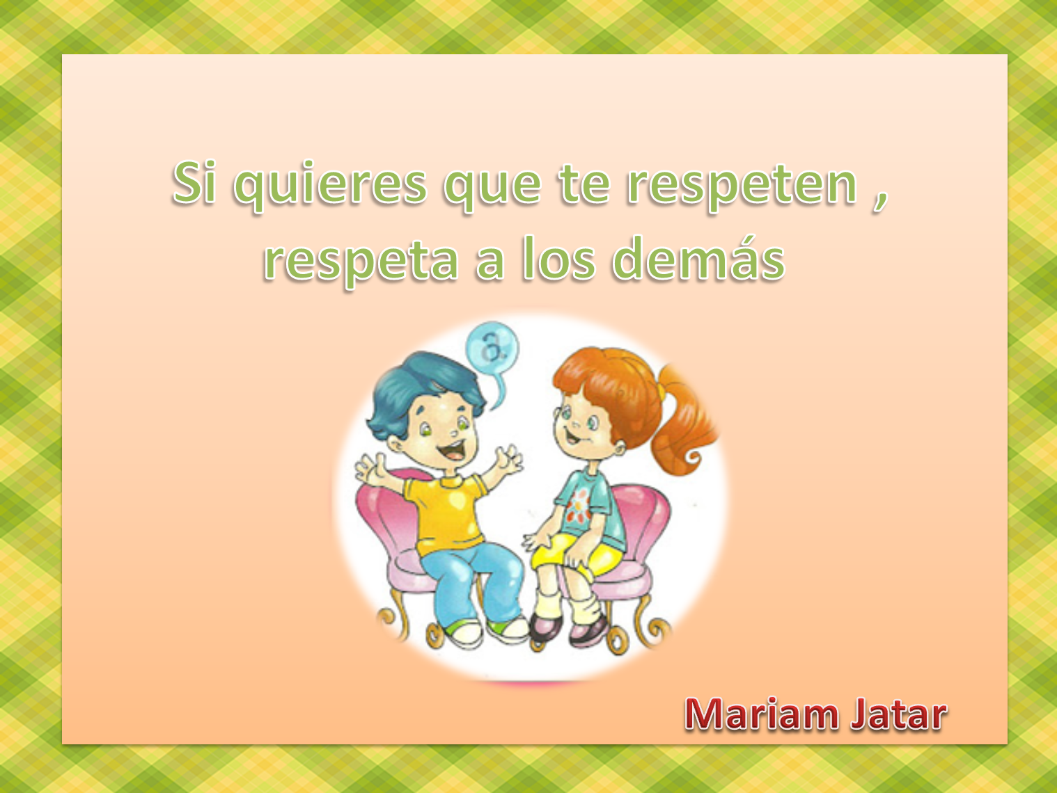 Imagen del valor respeto - Imagui