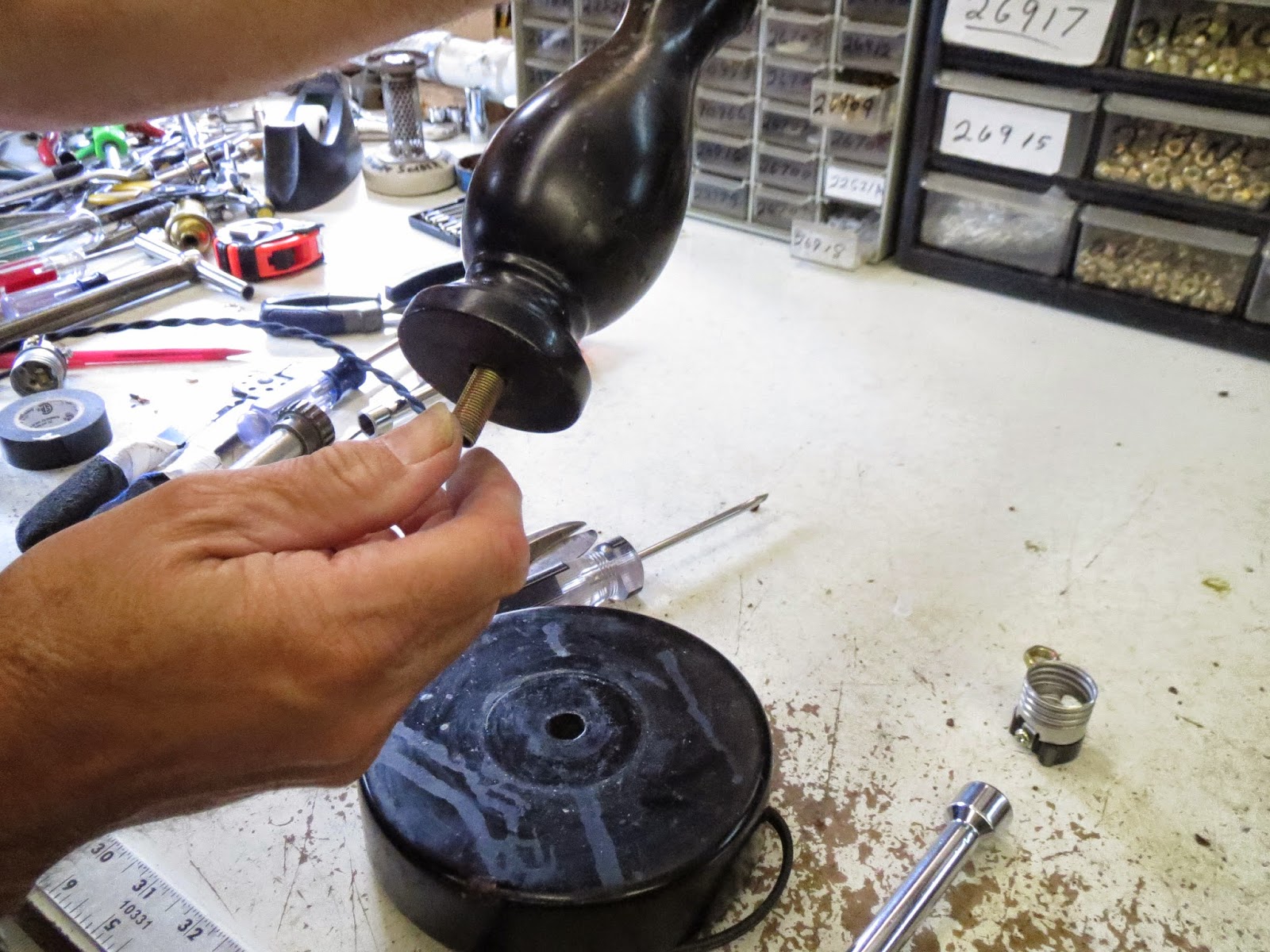 Lamp Parts and Repair | Lamp Doctor: Small Table Lamp with Plastic Socket