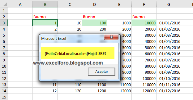 Los Estilos de Celda en Excel | EXCEL FORO: Un blog de Excel