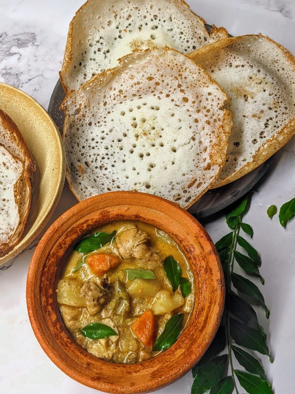 Appam Chicken Curry