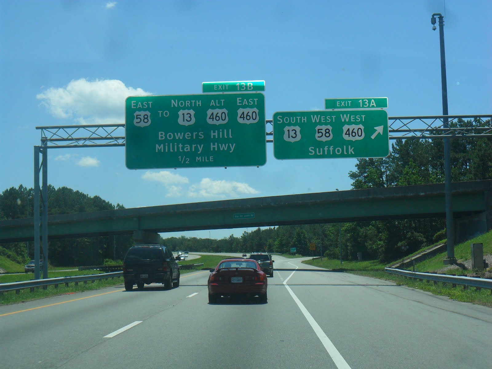 Luke's Signs: Interstate 64, I-664, & I-264 - Chesapeake, VA
