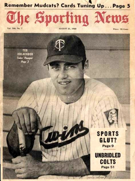 Classic Minnesota Twins!: Remembering Ted Uhlaender: August, 1968 ...