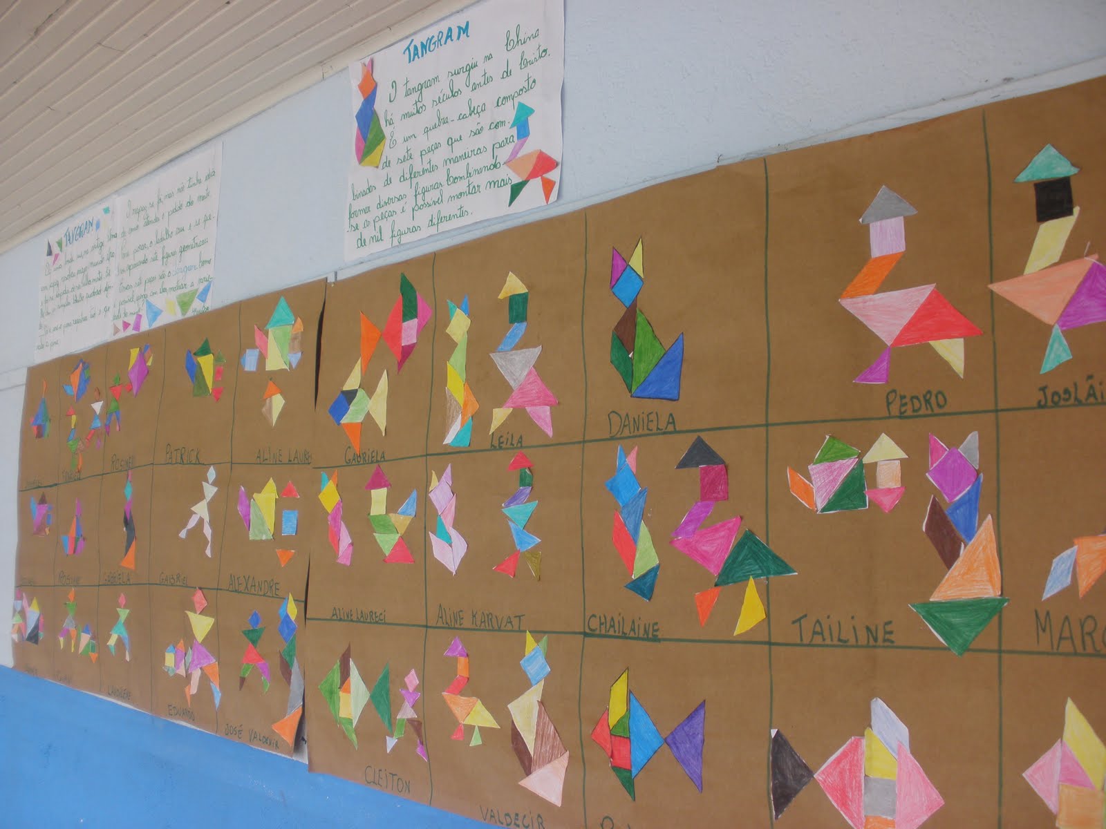 Atividades com o Tangram!-ESPAÇO EDUCAR
