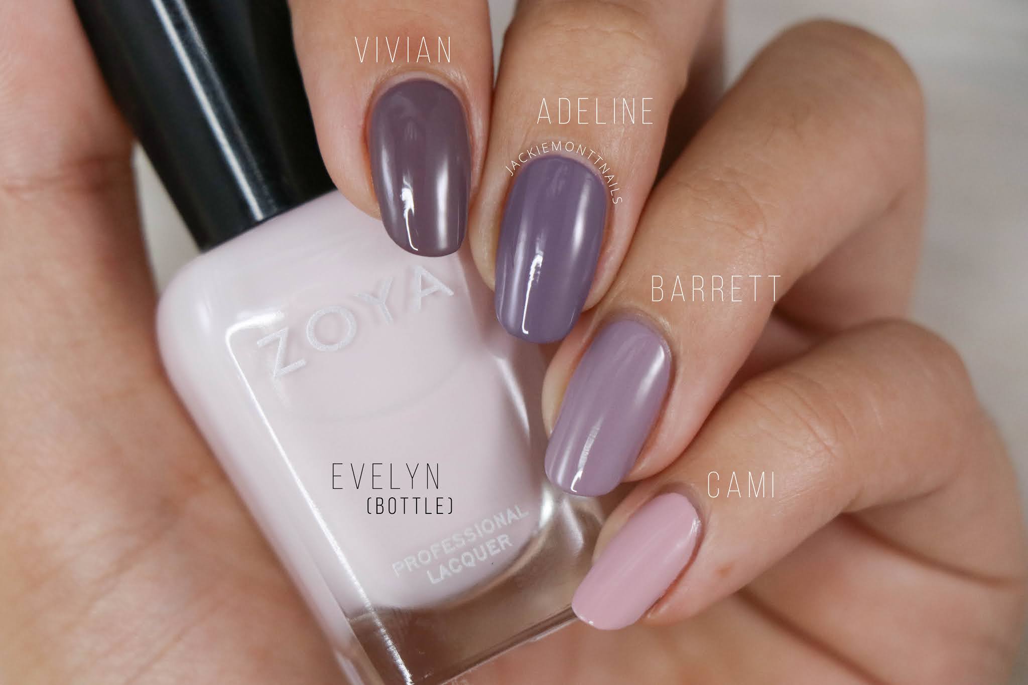 Zoya Naturel (4) Collection Swatch & Review [Transitional 2020] - JACKIEMONTT