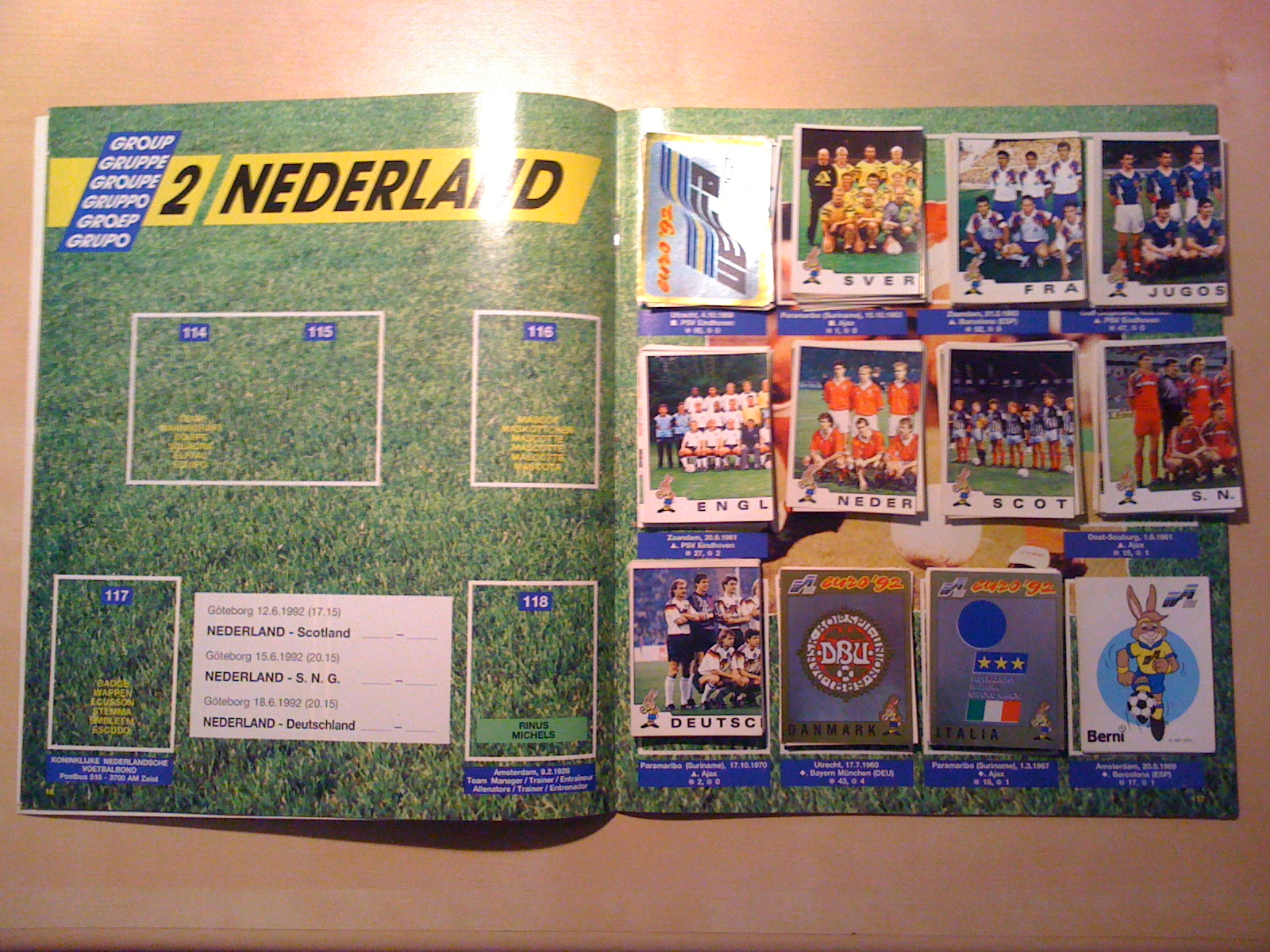 STICKER MARKET COLECCIONISMO: PANINI UEFA EURO 92 SWEDEN